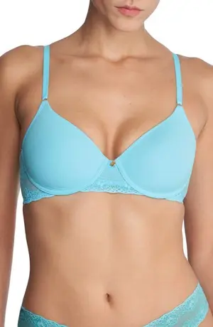 Natori Natori Bliss Perfection Comfort T-Shirt Bra Brght Teal