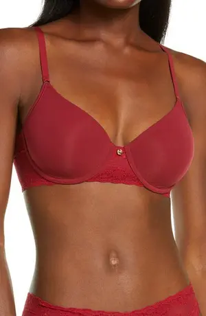 Natori Natori Bliss Perfection Comfort T-Shirt Bra Currant