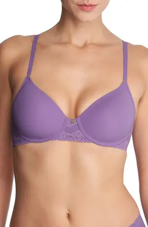 Natori Natori Bliss Perfection Comfort T-Shirt Bra Dahlia Purple