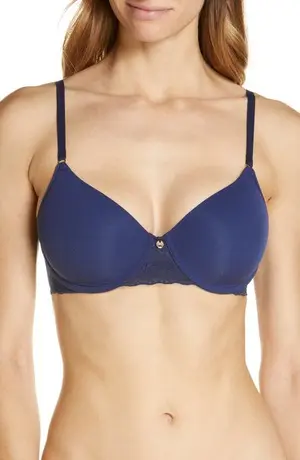 Natori Natori Bliss Perfection Comfort T-Shirt Bra Evening Sky