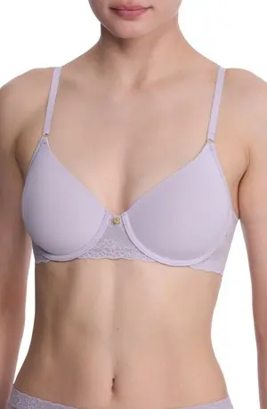 Natori Natori Bliss Perfection Comfort T-Shirt Bra Grey Lilac
