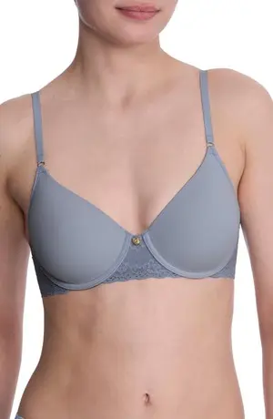 Natori Bliss Perfection Comfort T-shirt Bra Ocean Blue