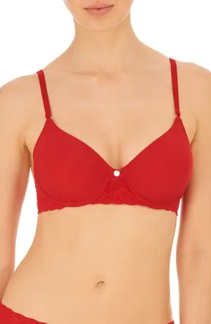 Natori Natori Bliss Perfection Comfort T-Shirt Bra Poinsettia