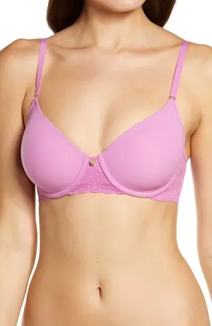 Natori Natori Bliss Perfection Comfort T-Shirt Bra Summer Plum