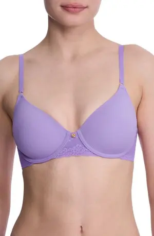 Natori Natori Bliss Perfection Comfort T-Shirt Bra Violet Charm