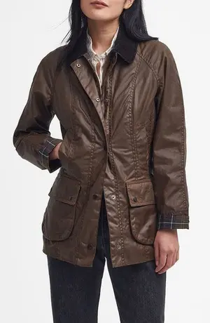 Barbour Notched Lapel Outerwear For Women