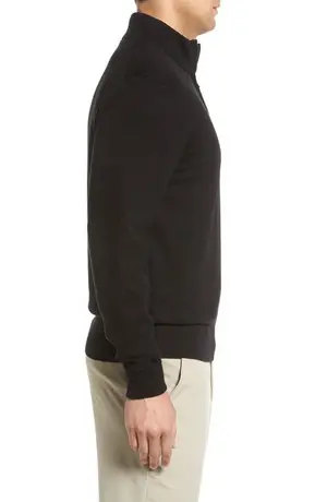 Cutter & Buck Lakemont Quarter Zip Pullover - Black