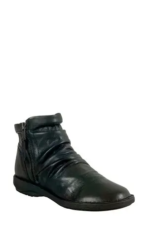 Miz Mooz Pleasant Bootie - Black Leather