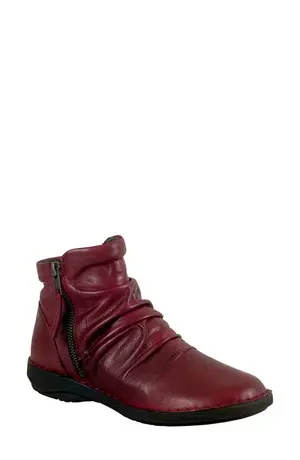 Miz Mooz Pleasant Bootie - Red Leather