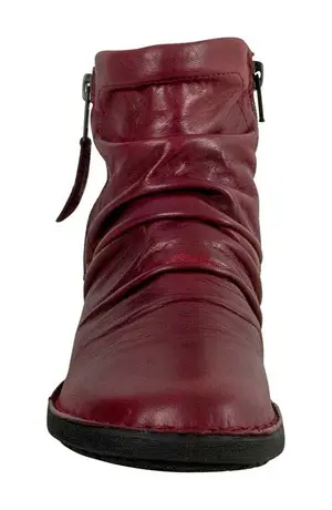 Miz Mooz Pleasant Bootie - Red Leather