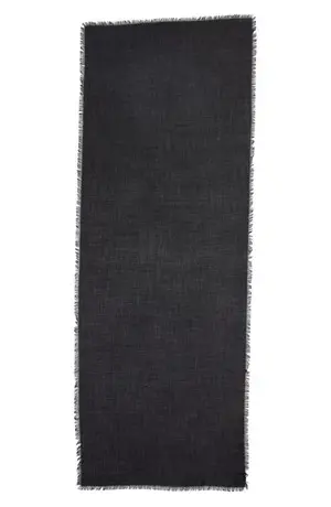Nordstrom Cashmere & Silk Wrap - Black