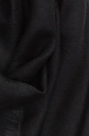 Nordstrom Cashmere & Silk Wrap - Black