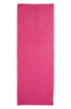 Nordstrom Cashmere & Silk Wrap - Pink Plumier