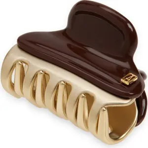 Alexandre De Paris Hair Clip - Brown
