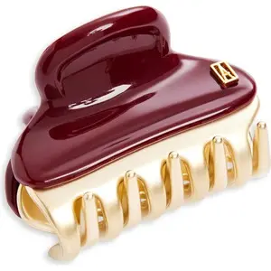 Alexandre De Paris Hair Clip - Burgundy