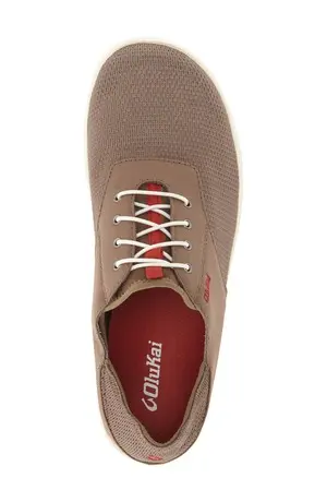 Olukai Nohea Moku Sneaker - Rock/ Mustang