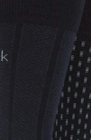 Calvin Klein 3-pack Cotton-blend Crew Socks - Navy/midnight