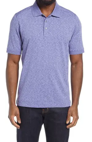 Cutter & Buck Advantage Space Dye Jersey Polo Dark Hyacinth