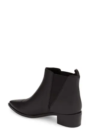 Marc Fisher Yale Chelsea Boots - Black Leather