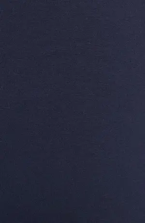 Karen Kane Cascade Faux Wrap Dress - Navy