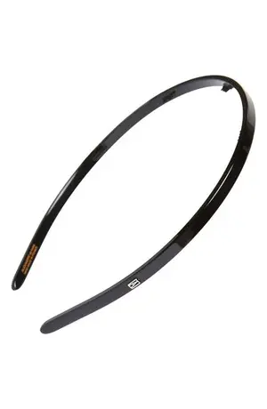 Alexandre De Paris Thin Headband - Black