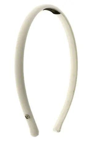 Alexandre De Paris Alexandre De Paris Thin Headband White