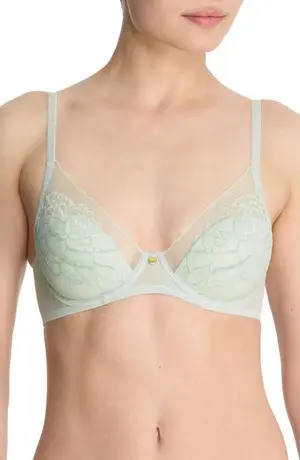 Natori Flora Underwire Contour Bra Mint/dew