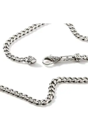 John Hardy Sterling Curb Chain Necklace