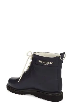 ILSE JACOBSEN Hornbæk Rubber Rain Boots - Dark Indigo