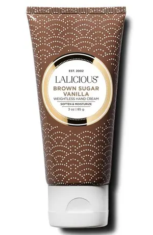 LALICIOUS Weightless Hand Cream Sugar Brown Vanilla