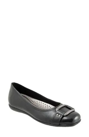 Trotters Sizzle Flat - Black