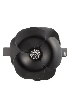 Alexandre De Paris Camelia Barrette - Black