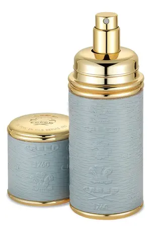 CREED Refillable Deluxe Leather Atomizer Grey/gold Trim