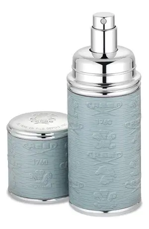 CREED Refillable Deluxe Leather Atomizer Grey/silver Trim