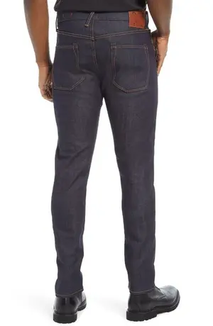 HIROSHI KATO The Scissors Slim Tapered 10.5-ounce Stretch Selvedge Jeans - Indigo Raw