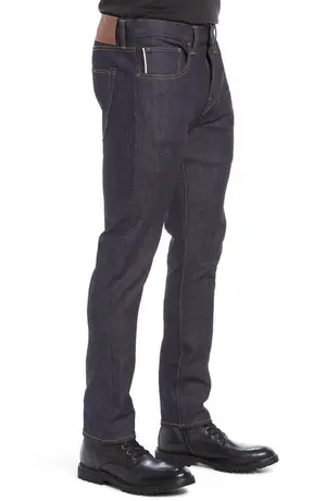 HIROSHI KATO The Scissors Slim Tapered 10.5-ounce Stretch Selvedge Jeans - Indigo Raw