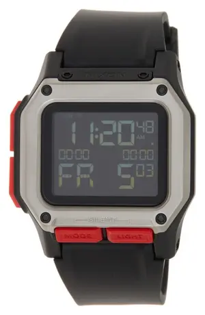 Nixon Nixon Regulus Digital Watch Black / Red