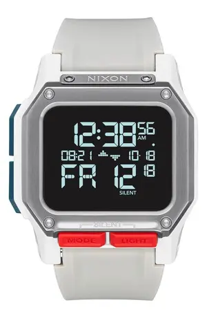 Nixon Nixon Regulus Digital Watch White / Gray
