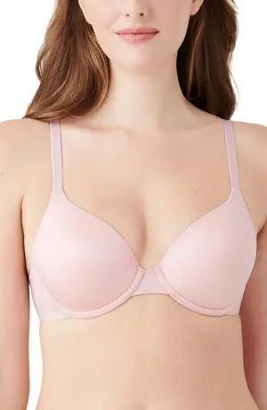 Wacoal Future Foundation Underwire T-shirt Bra Silver Pink