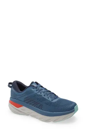 HOKA® Bondi 7 Running Shoe Real Teal / Outer Space
