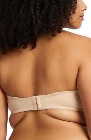 MONTELLE INTIMATES Convertible Strapless Underwire Bra - Sand
