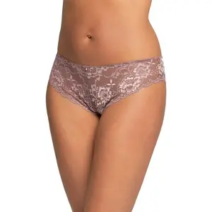 MONTELLE INTIMATES Brazilian Lace Panties - Almond Spice