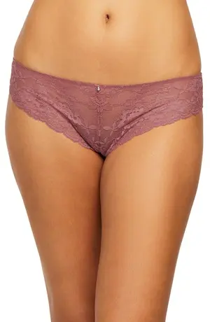 MONTELLE INTIMATES Brazilian Lace Panties Mesa Rose