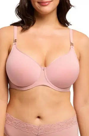 MONTELLE INTIMATES Spacer Underwire Bra - Ballet Pink