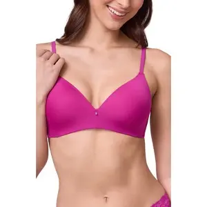 MONTELLE INTIMATES Wireless Convertible T-shirt Bra - Passion Fruit