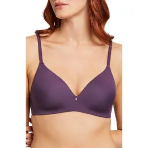 MONTELLE INTIMATES Wireless Convertible T-shirt Bra Pinot