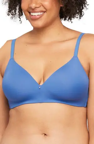 MONTELLE INTIMATES Wireless Convertible T-shirt Bra Riviera