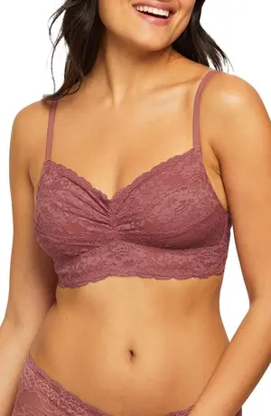 MONTELLE INTIMATES Lace Bralette Mesa Rose