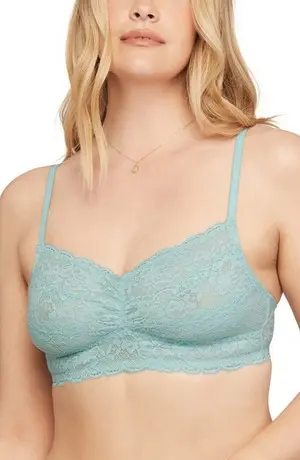 MONTELLE INTIMATES Lace Bralette Skylight