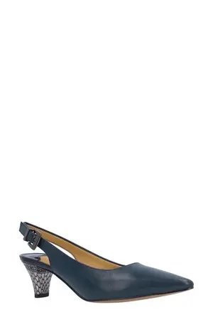 J. Reneé Mayetta Slingback Pumps - Navy